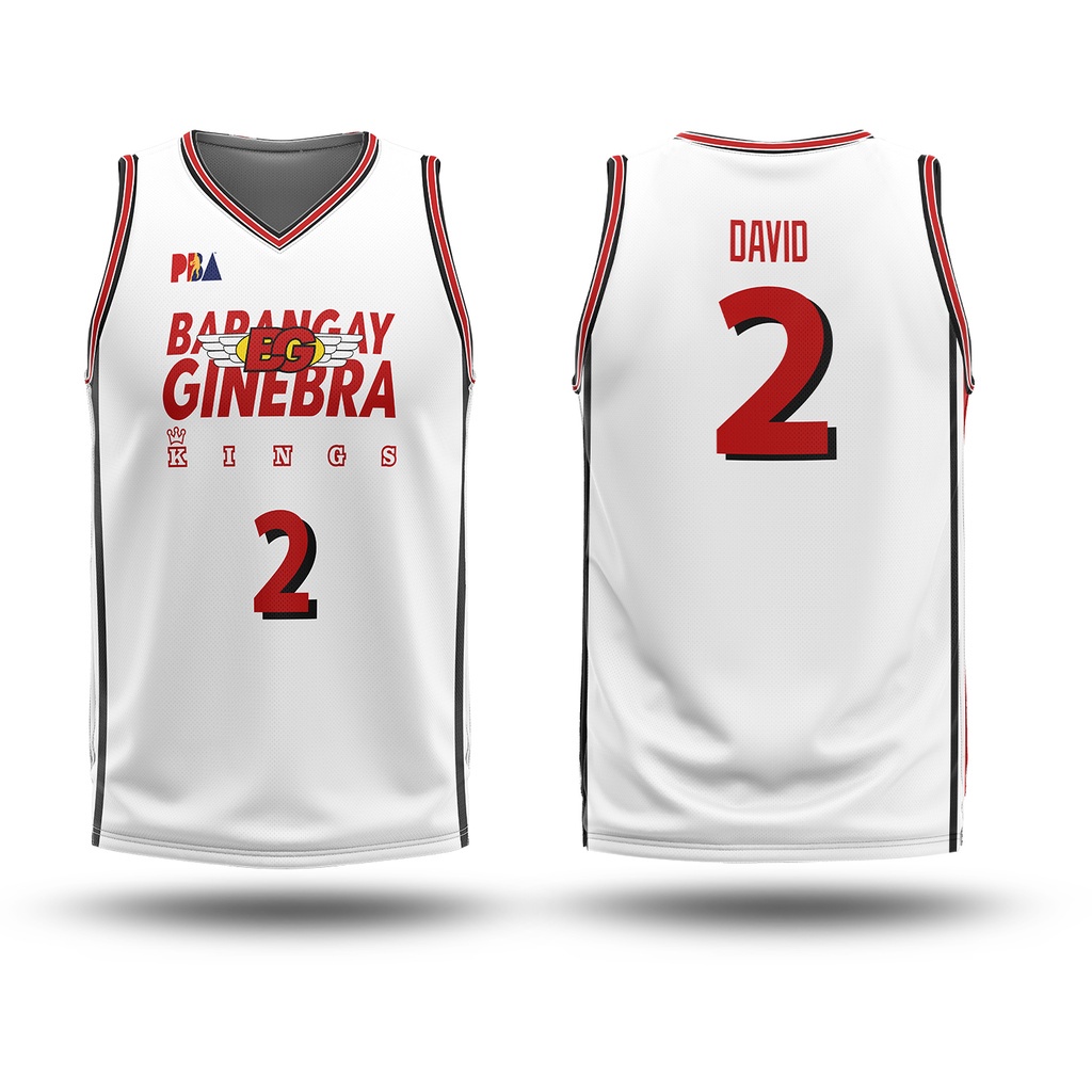 JFB Barangay Ginebra King 1999 Retro Jersey Full Sublimation Top ...