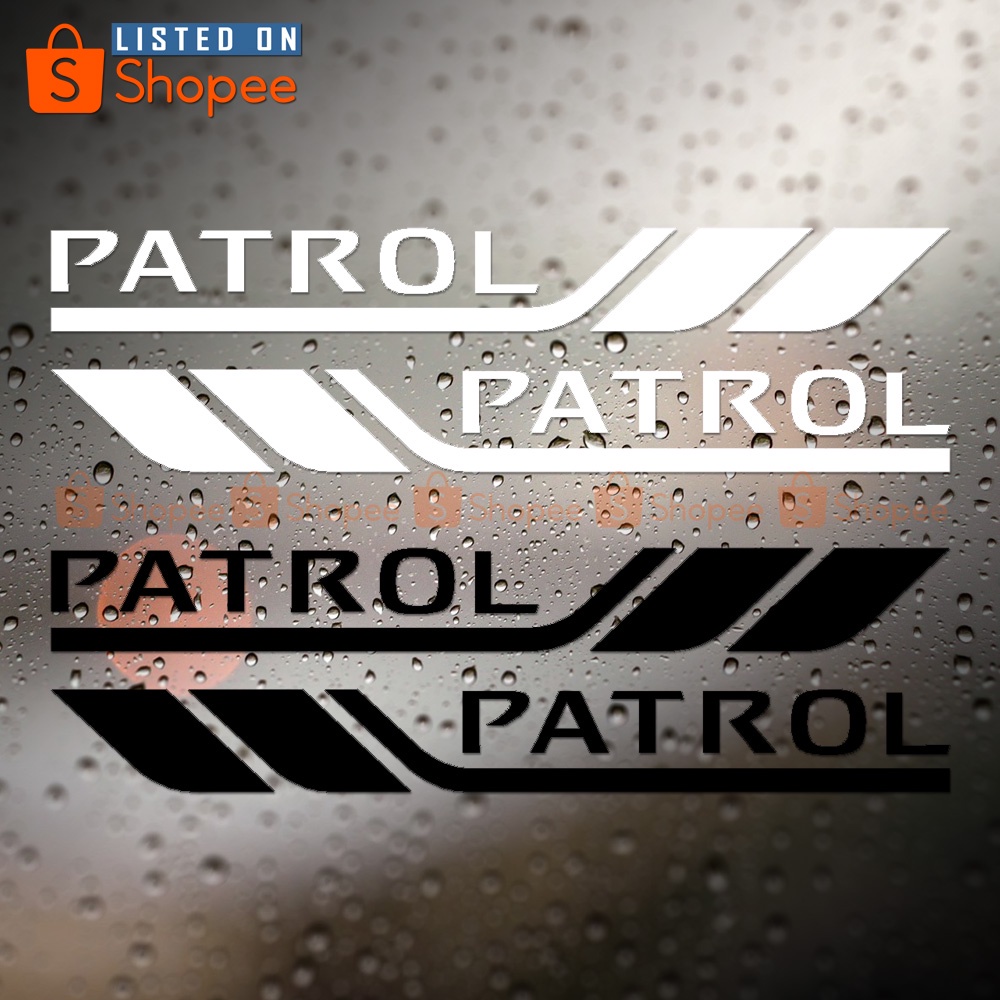 Stickers | 2x Nissan Patrol | Racing | Decals | Stripes | Vinyl Weather ...