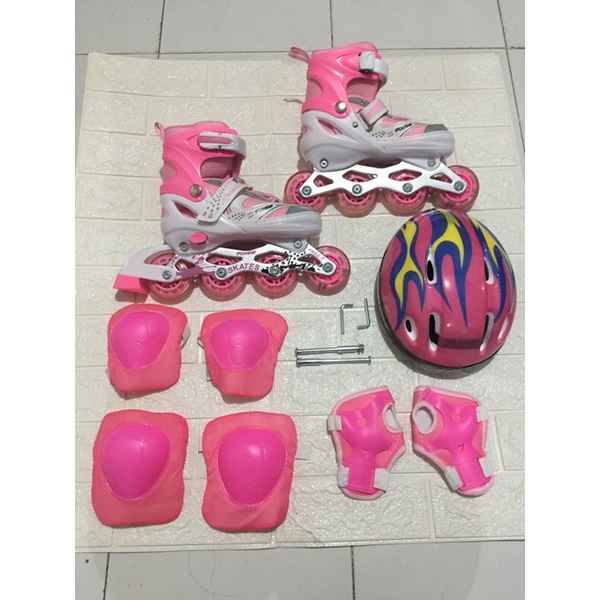 Children's Roller Skates inline Roller / Steeli Roller Skates full set ...