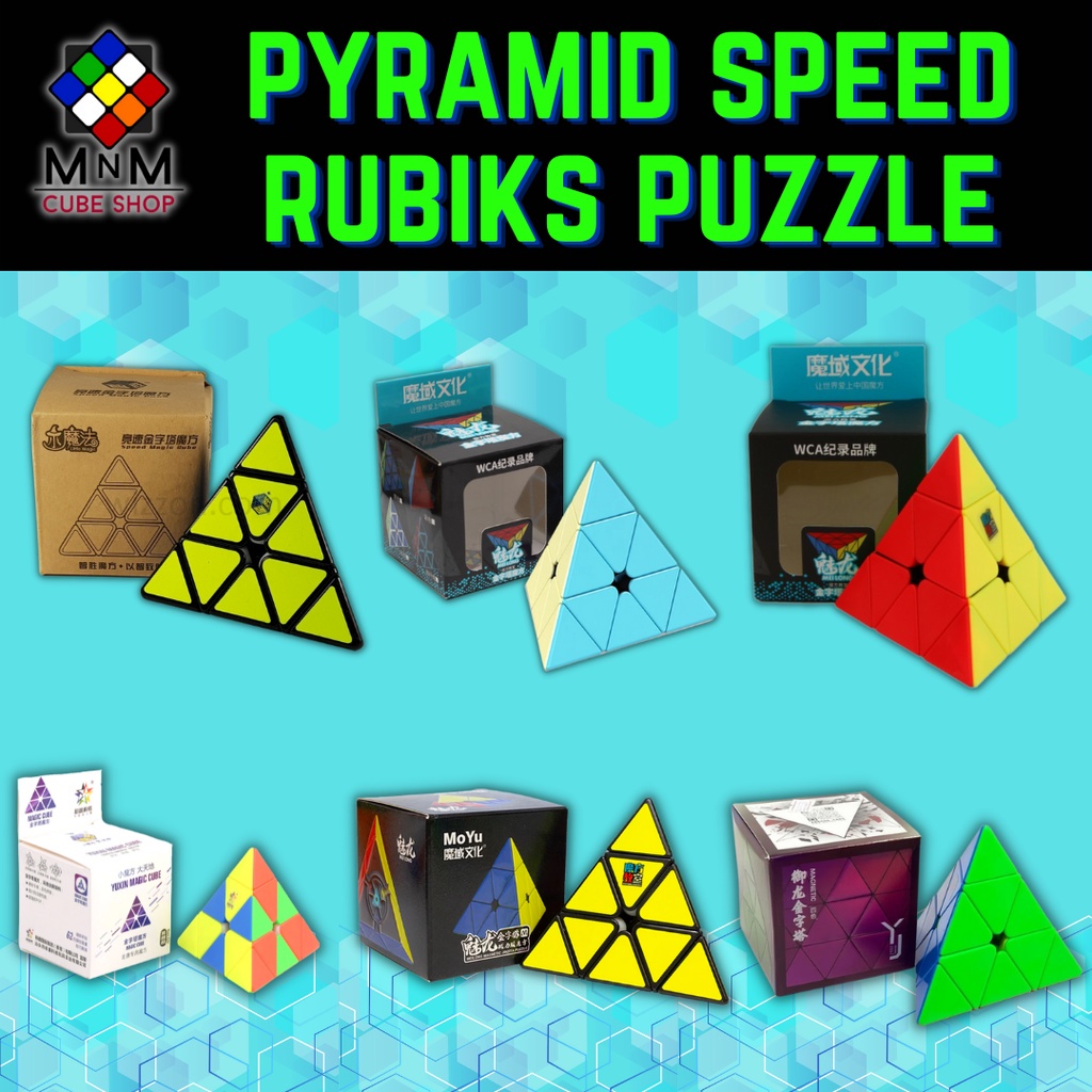 ☢ YJ Yulong v2 M Pyraminx / Yuxin Little Magic Pyraminx / Meilong ...
