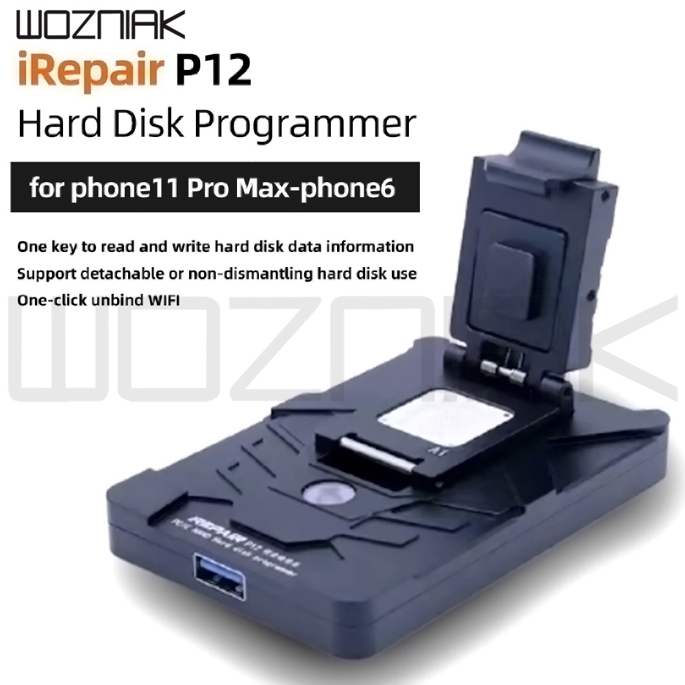 Mijing iRepair P12 PCIE NAND Hard Disk Programmer for Phone iP 6 to 11 ...