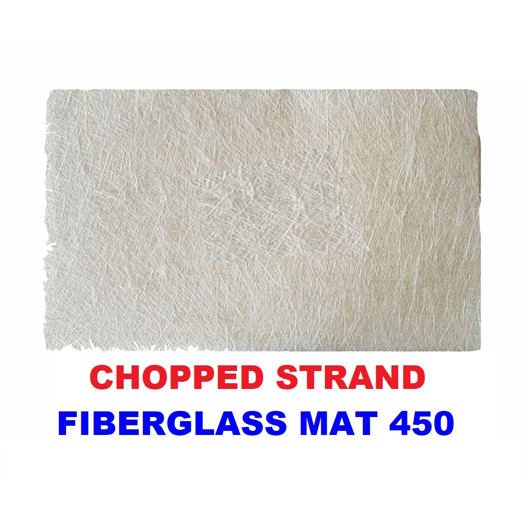 Polymer Chopped Strand Fiberglass Mat 450 1/2 or 1 KG | Shopee Philippines