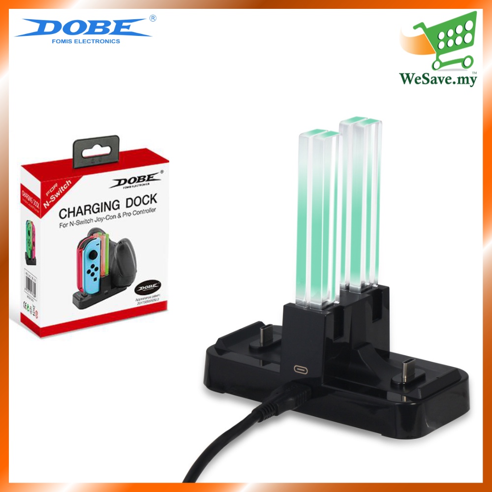 Nintendo Switch Dobe TNS-1756 Charging Dock for Nintendo Switch Joy-Con ...