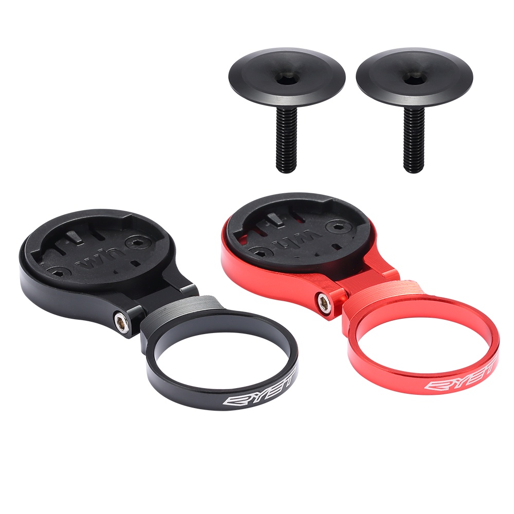 2023 RYET Adjustable Stem Mount For Garmin Wahoo Bryton Adjustable Out Front Bike Computer ...