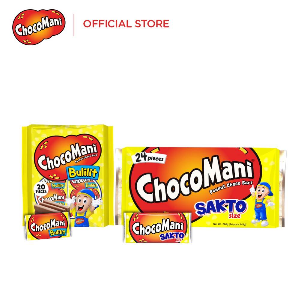 Choco Mani Sakto Bars 228g | Shopee Philippines