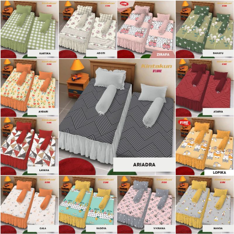 Ss Bed Sheet SORONG (2IN1) Deluxe 120x200 ANDARI, Bed Linen, Bed Linen ...