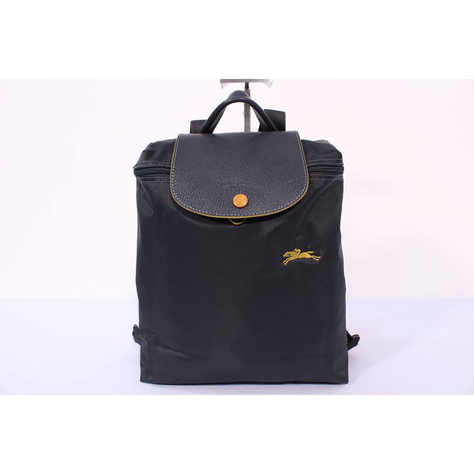 Longchamp Le Pliage Club Backpack Gun Metal Shopee Philippines