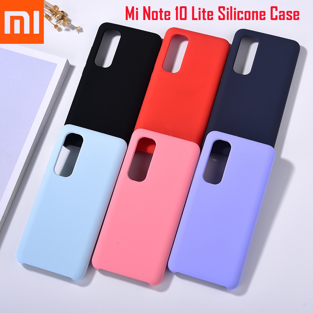 Mi Note 10 Lite Case Original Redmi Note 11 pro 5g Pro Silky Soft-Touch ...