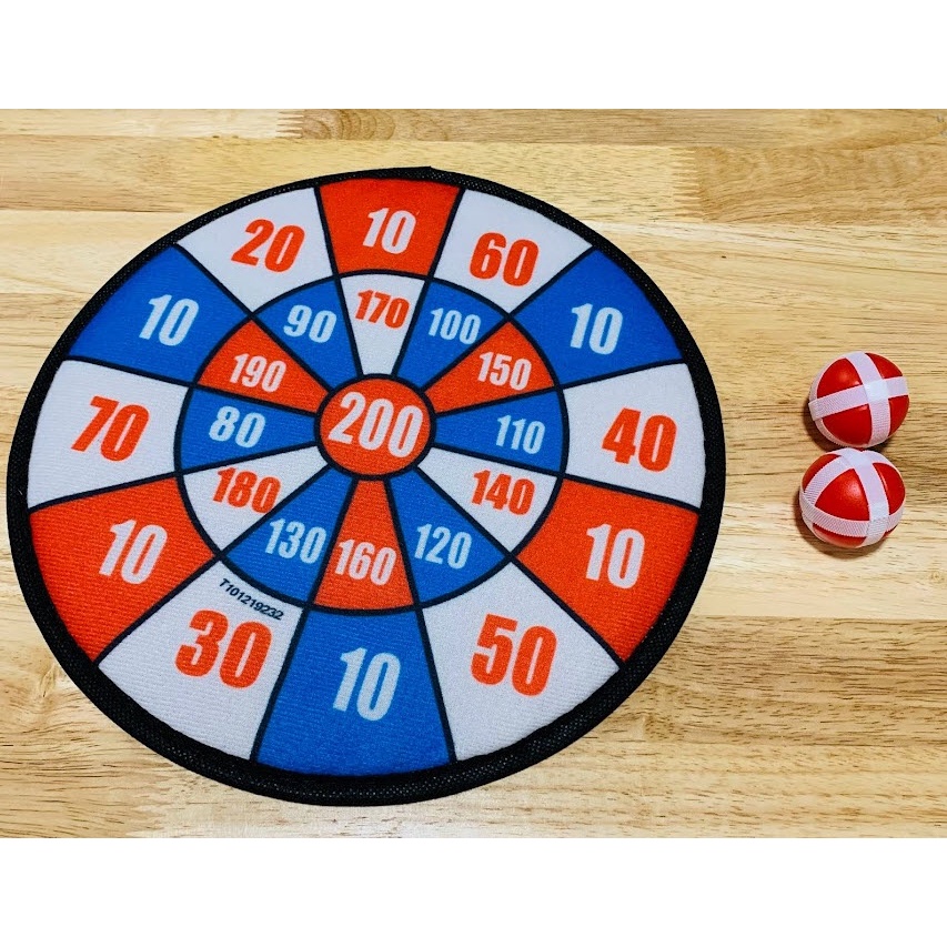 Fabric Dart Board with Velcro Ball - Target Throwing Toy | Shopee ...