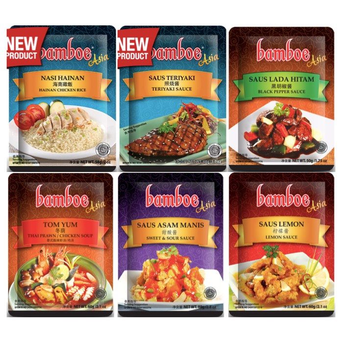 ONLINE MARKET - VARIOUS BAMBOE SEASONINGS TOM YUM BAMBOE/ HAINAM RICE ...