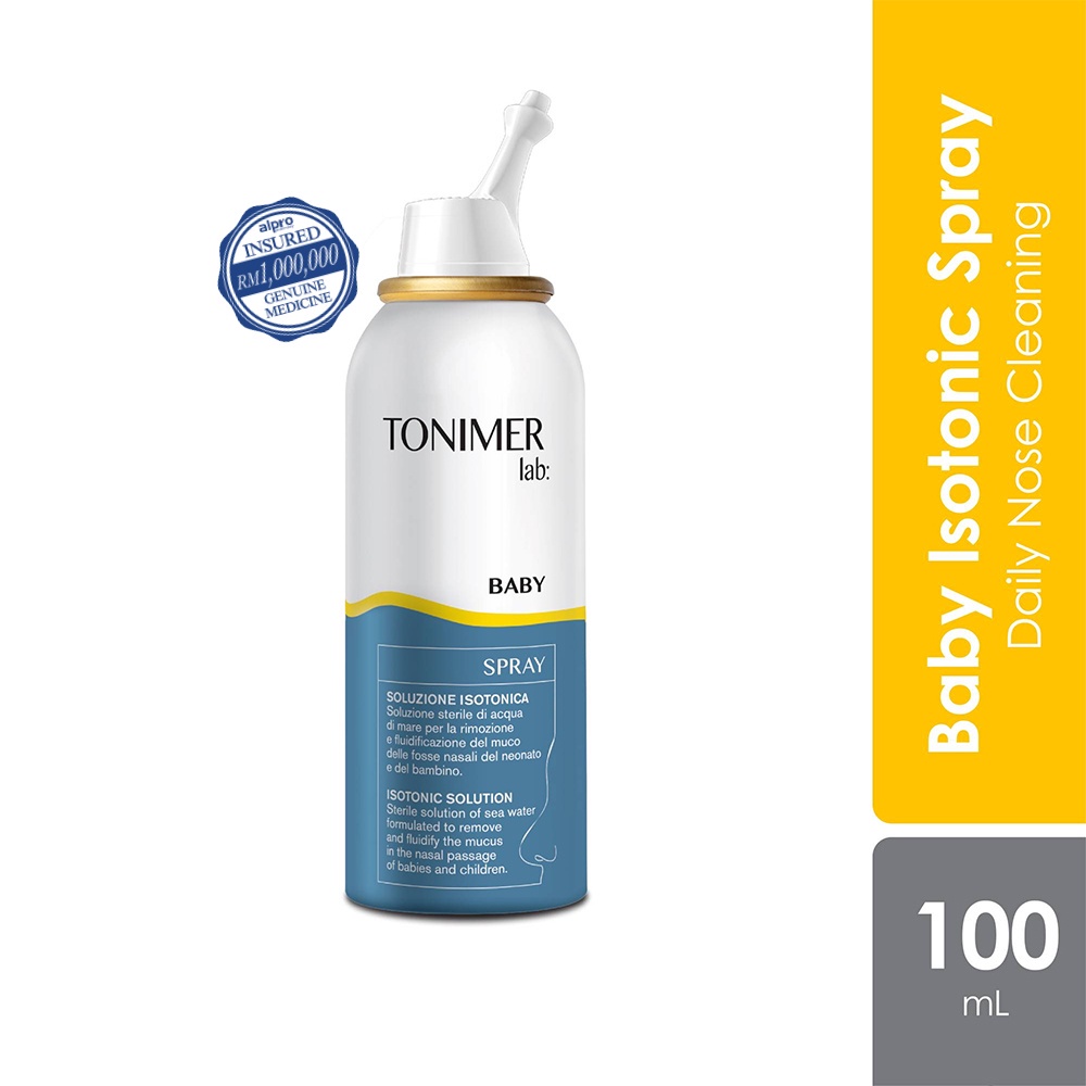 Alpro Pharmacy Exclusive - Tonimer Lab Baby Isotonic Nasal Spray 100ml ...