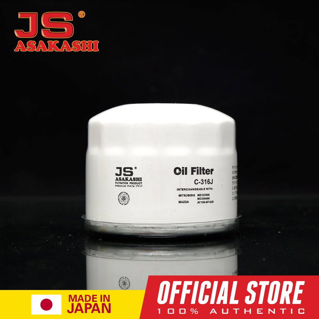 JS Oil Filter C316J For Mitsubishi Outlander, Space Gear 4G64, Grandis ...
