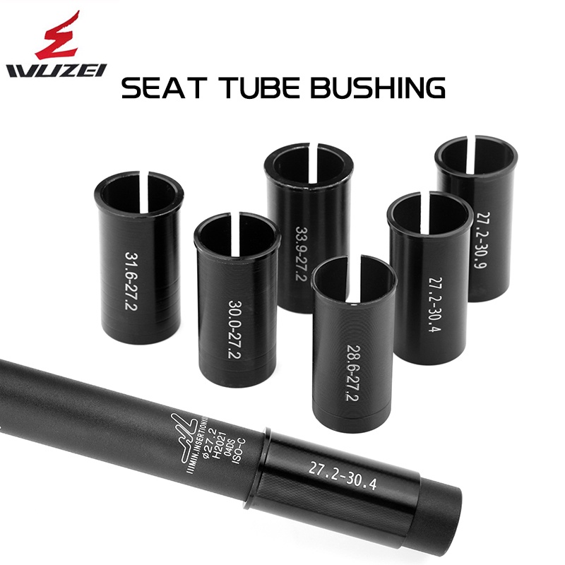 WuZei Bike Seat Tube Bushing Protective Sleeve 27.2 To 28.6/31.6 Post ...