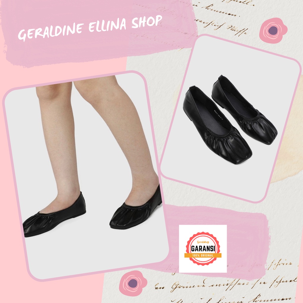 ORIGINAL RACHED TEXTURE SERIES MILLOT CO FLAT SHOES | Shopee Philippines