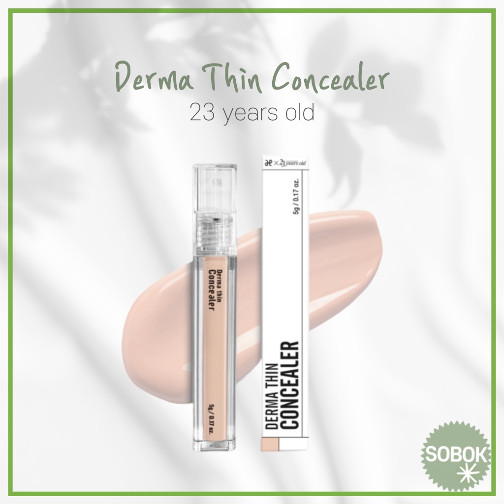 [23 years old] Derma Thin Concealer 5g | Shopee Philippines