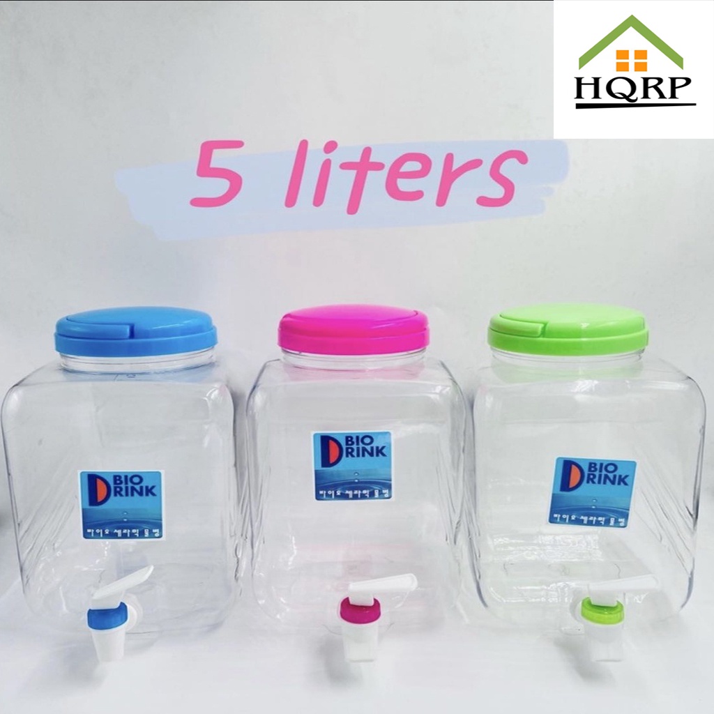 ( PLASTIC SUPPLIER) 5-Liter High-Quality Plastic Bio Drink Mini Clear ...