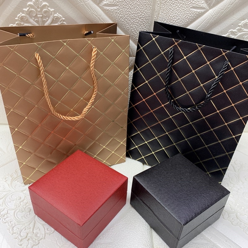 Empty Ordinary Box with pillow Can put jewelry, watch ...gift box color ...