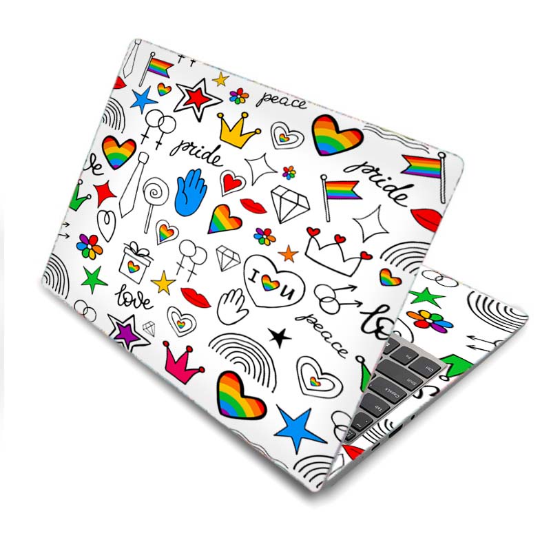 Laptop Stickers Decal 12 13 14 15.6 inches Netebook Skin Protector ...