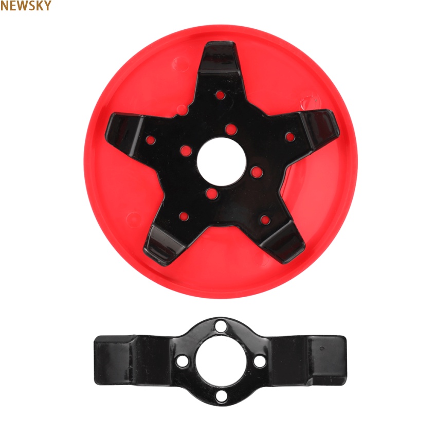 Dual-Use Weeder Plate Blades Lawn Mower Grass Eater Trimmers Head Brush ...