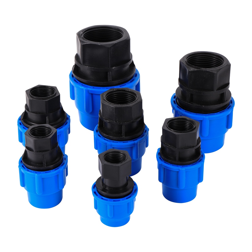 20/25/32/40/50mm PE Pipe Straight Reducing Connector with Thread ...