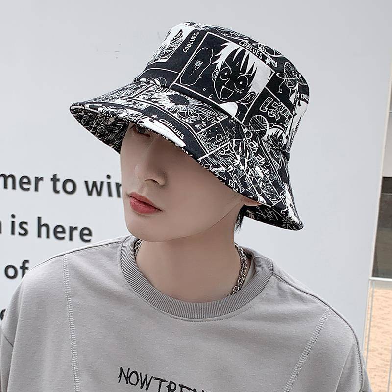 [New] Bucket Hat Men's Summer Sun Protection Hat Face Cover Ultraviolet ...