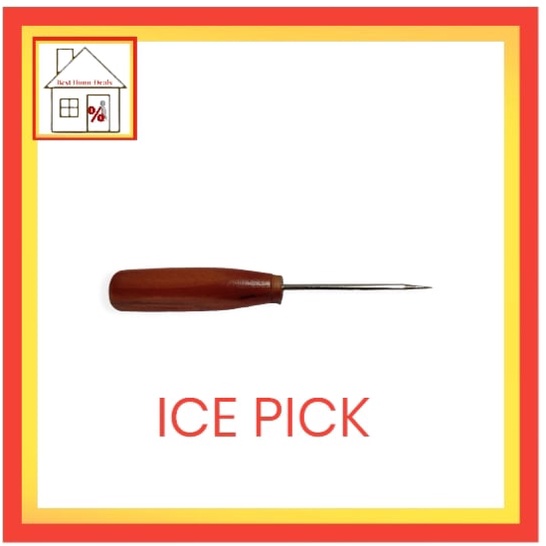 Wooden Handle Ice Pick | Shopee Philippines