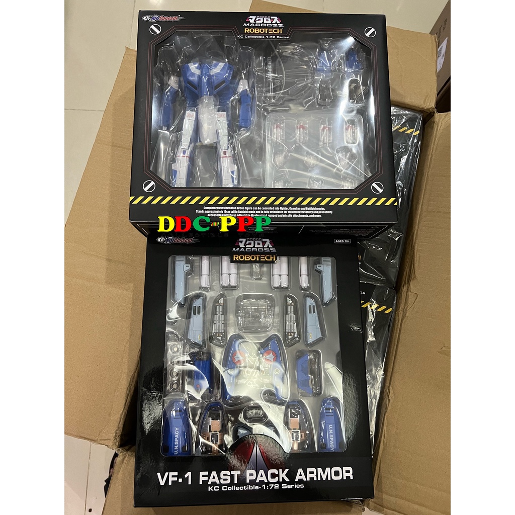 MACROSS MAX & MIRA STERLING SET OF 2 - 1/72 VF-1J Scale Figure by ...