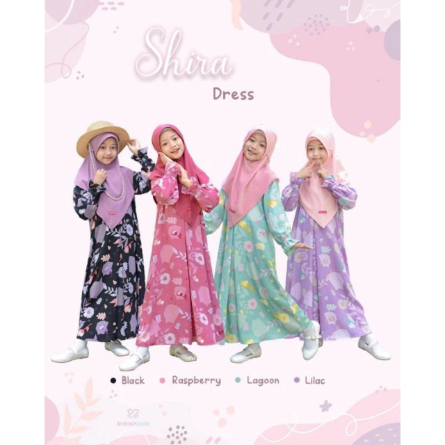 SHIRA DRESS KIDS ORI SHEIKAHIJAB | Shopee Philippines