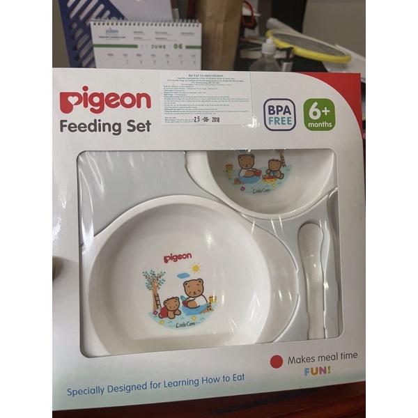 Mini Pigeon dinnerware set - genuine (Expiry date: June 2023) | Shopee ...