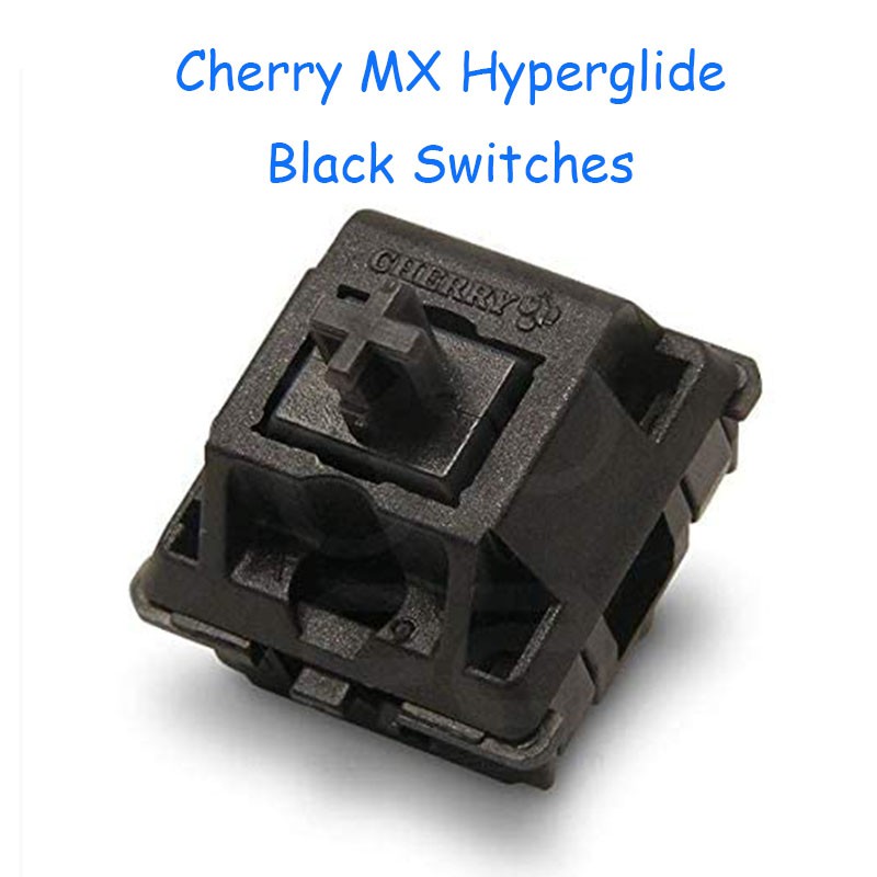 10 Pcs Cherry Hyperglide Switches MX Black Brown Switch for Mechanical Keyboard 5 Pin Keyboard ...