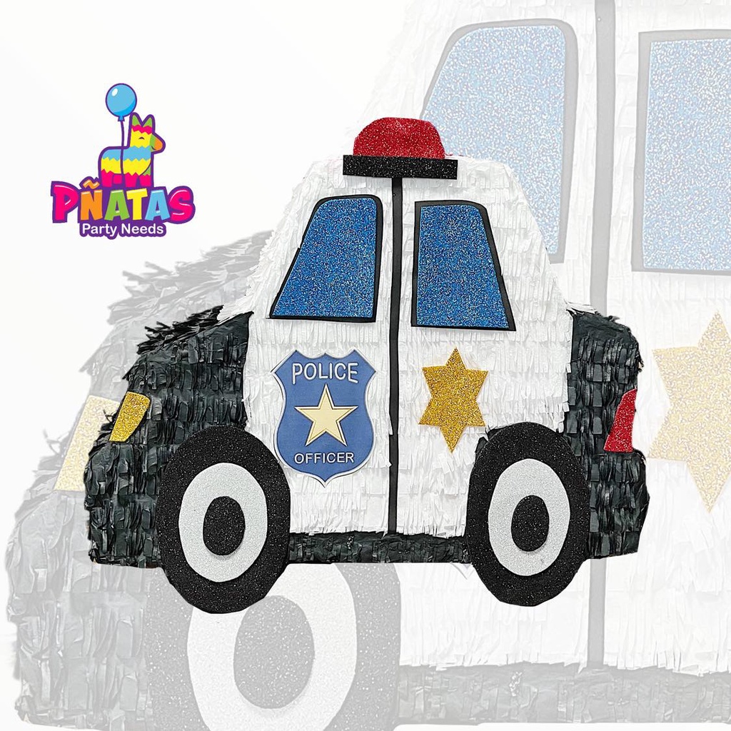 Police Car Pinata Complete Set | Shopee Philippines