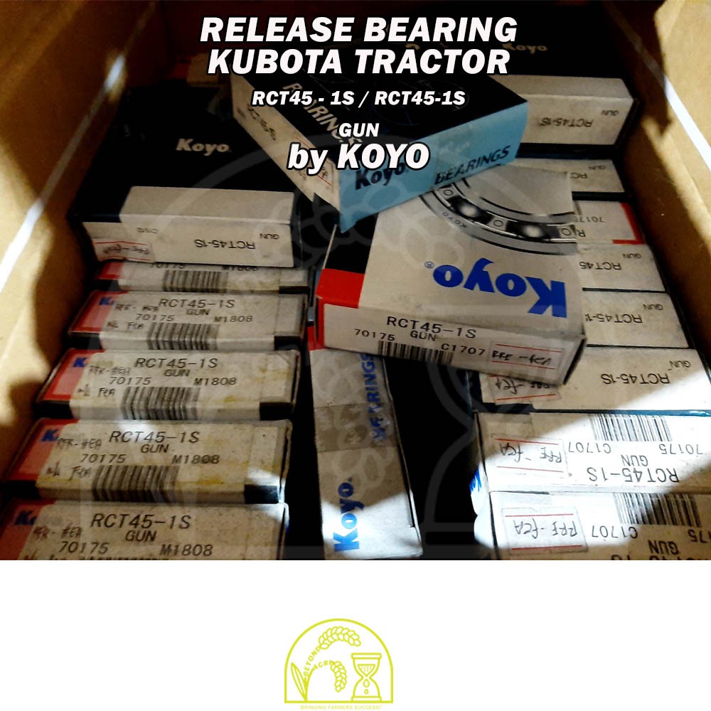 RCT45 1S KOYO , RELEASE BEARING for KUBOTA TRACTOR by beyondagri.PH ...