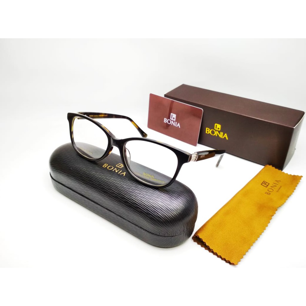 Bonia BE20054P BETSY FULLSET BLACK Glasses FRAME | Shopee Philippines