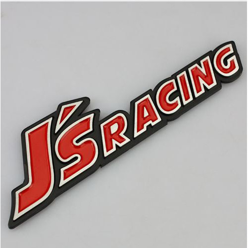 JS Racing Logo 3D Car Aluminum Emblem Trunk Decal Volkswagen | Shopee ...