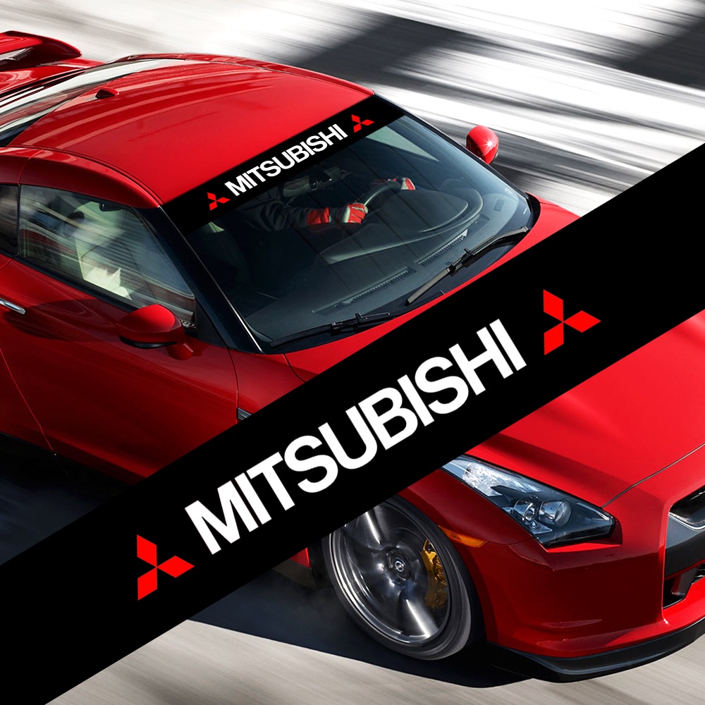 Car Front Window Glass Stickers Sunshade Windshield Vinyl Decals for ...