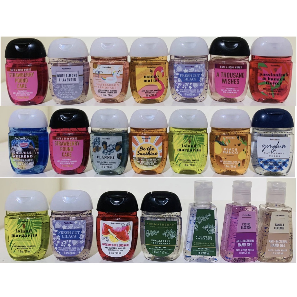 [AUTHENTIC] Bath & Body Works / White Barn Pocketbac Anti-bacterial ...