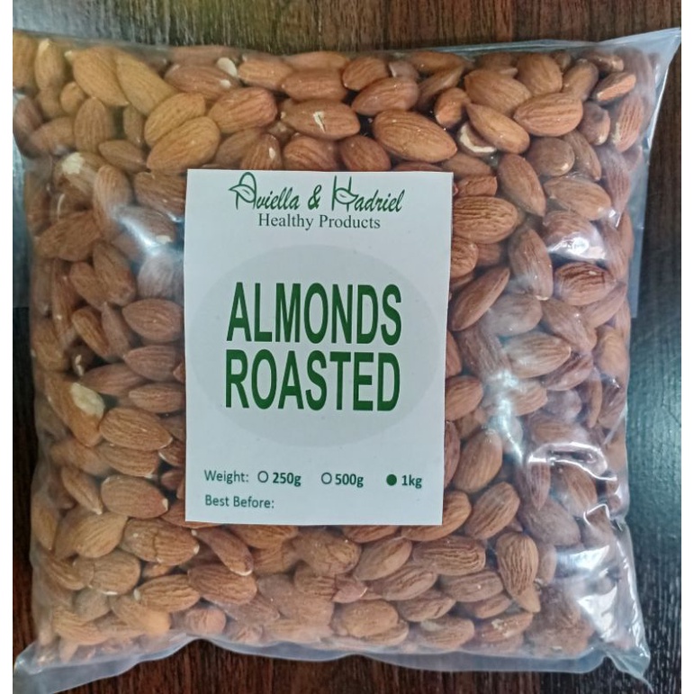 Roasted Almonds (1 kilo) | Shopee Philippines