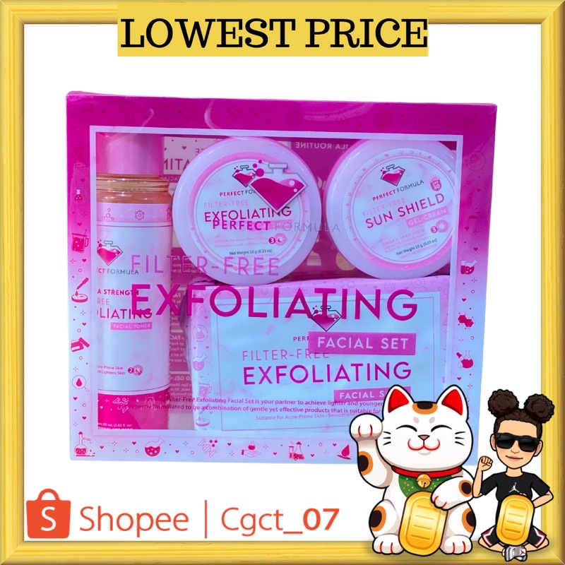 Perfect Formula Exfoliating Set- Strong set (New & Improved) | Shopee ...