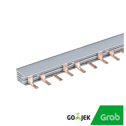 3p MCB Comb 1 Meter Copper Busbar 3 Phase MCB Jumper Gojek Grab ...