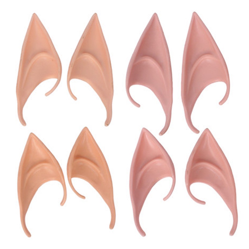Halloween Elf Ear Cosplay Props Avatar Elf Ear Vampire Dentures Demon ...