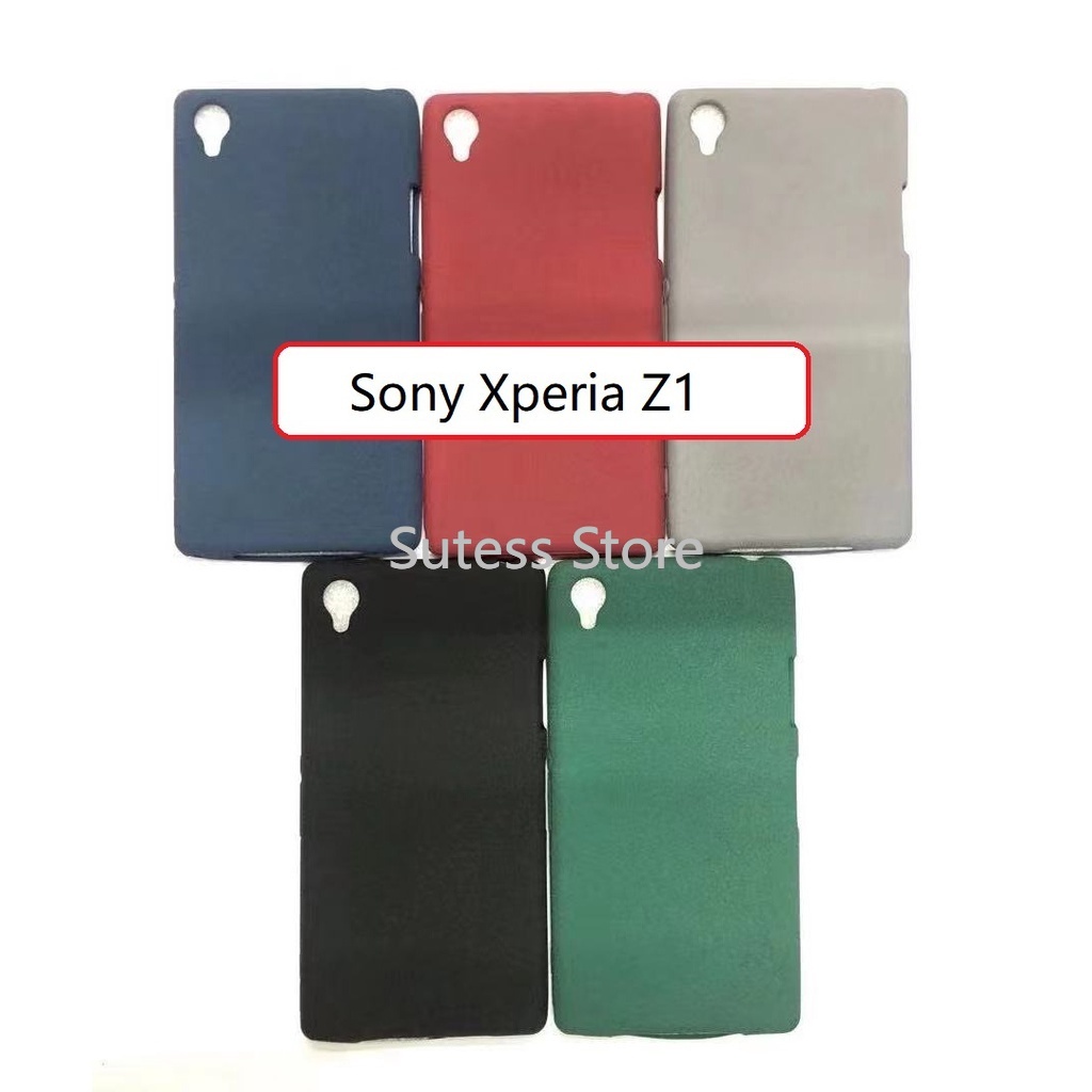 Sony Xperia Z1 Z2 Z3 Z3+ Z4 Z5 XZ1 XZ XZS Slim Sandstone Matte feeling ...