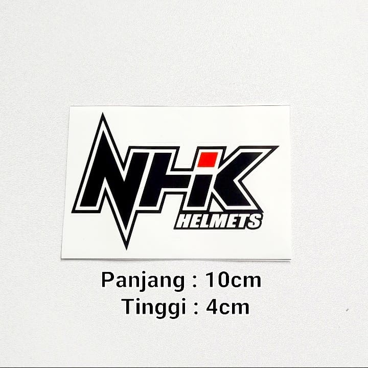 Nhk Helmet Print Cut Sticker / Cutting NHK Helmet Stickers | Shopee ...