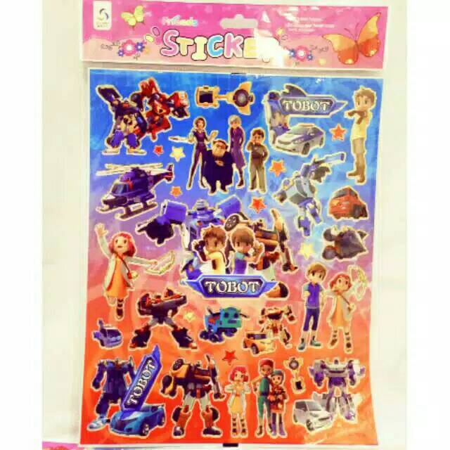 Tobot stickers, children's stickers, the latest viral cartoon ...