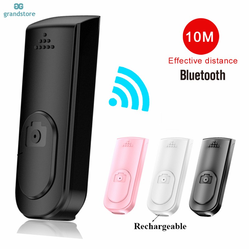 GS Rechargeable Bluetooth Remote Control Button Wireless Controller ...