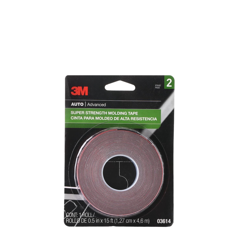 3M Super Strength Molding Tape 1.27cm x 4.6m | Shopee Philippines