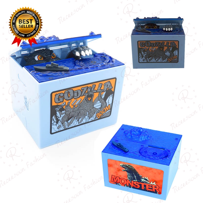 Godzilla Piggy Bank King Of Monsters Money Saving Box Coins Storage ...