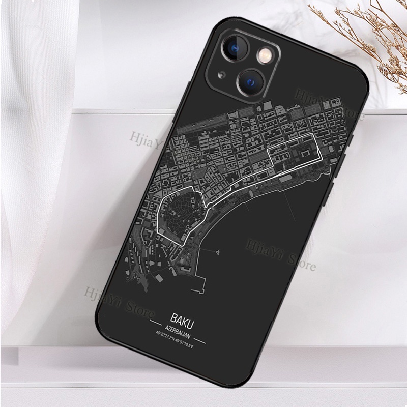 Formula 1 Racing Circuit Silicone Soft Cover For iPhone 13 12 11 Pro ...