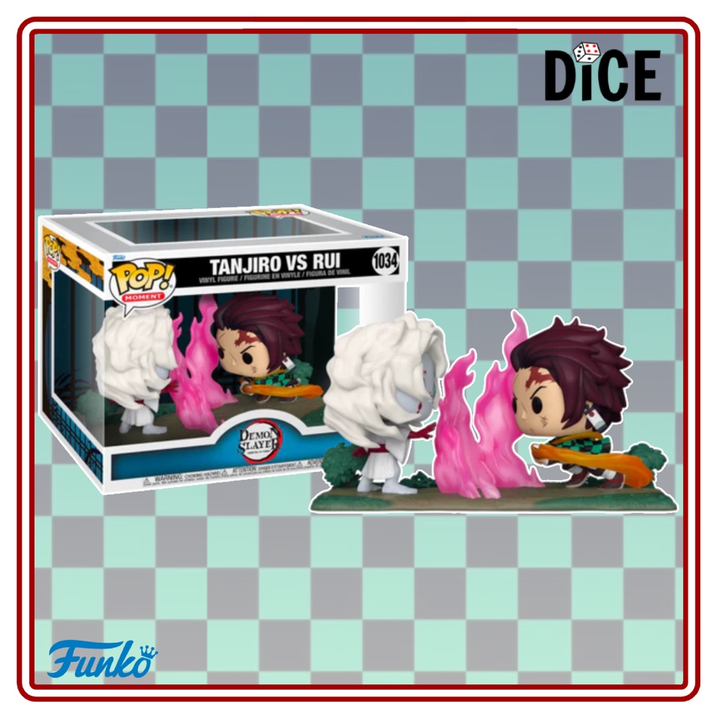 Funko Pop Tanjiro Vs Rui Movie Moments Demon Slayer #1034 | Shopee ...