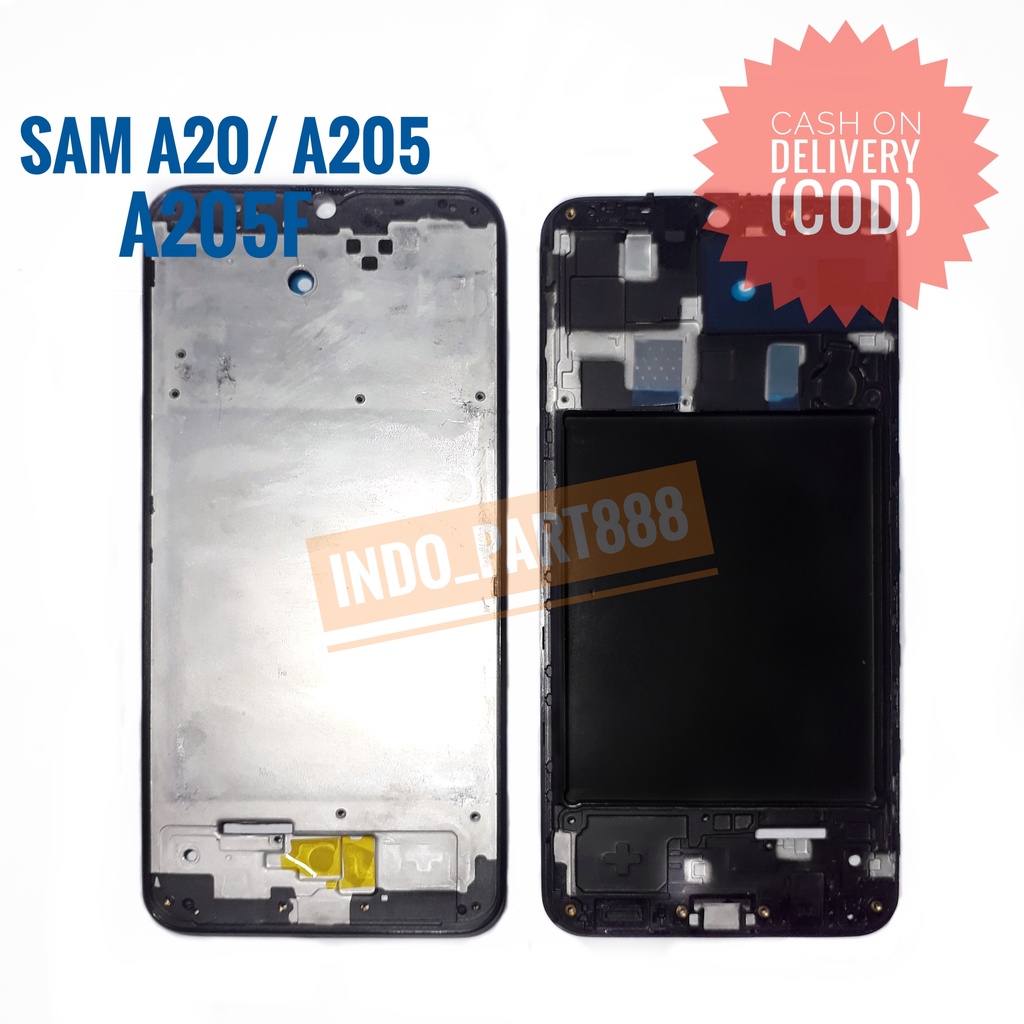 BEZEL/LCD PLATE/CENTER BODY/ SAMSUNG A20 FRAME/LCD MIDLE FRAME/LCD ...