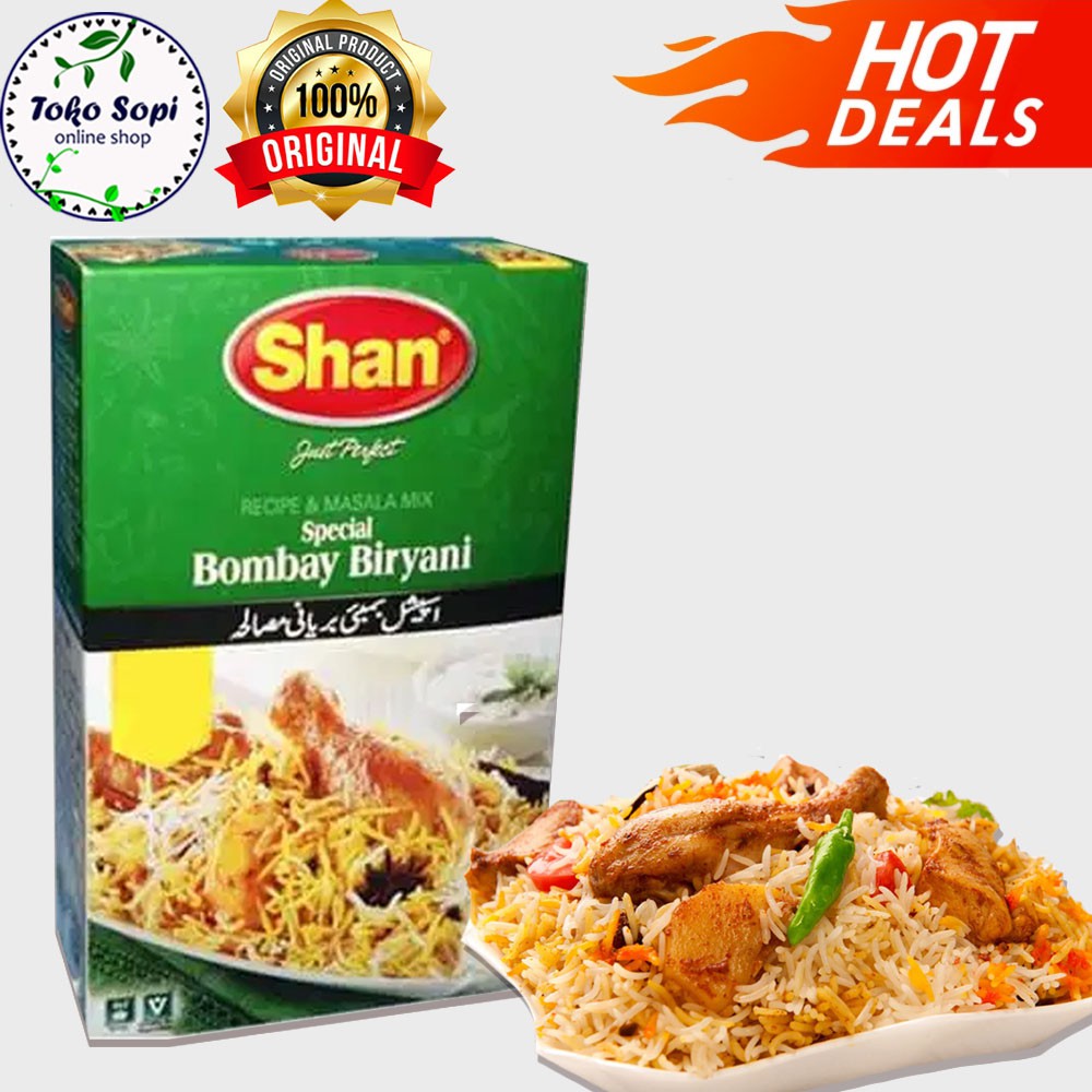 Shan Bombay Briyani Indian Arabic Instant Biryani Seasoning Bkn Kebuli ...